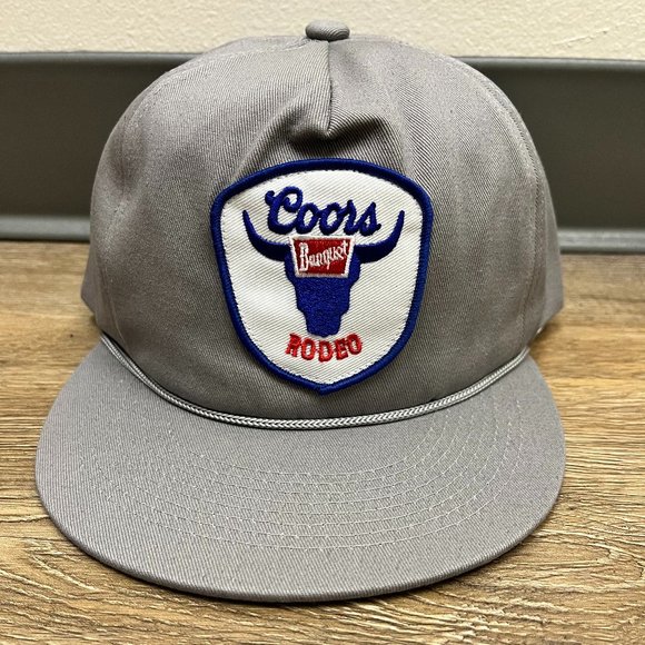 Accessories | Original Banquet Rodeo Patch On Silver Rope Hat With ...